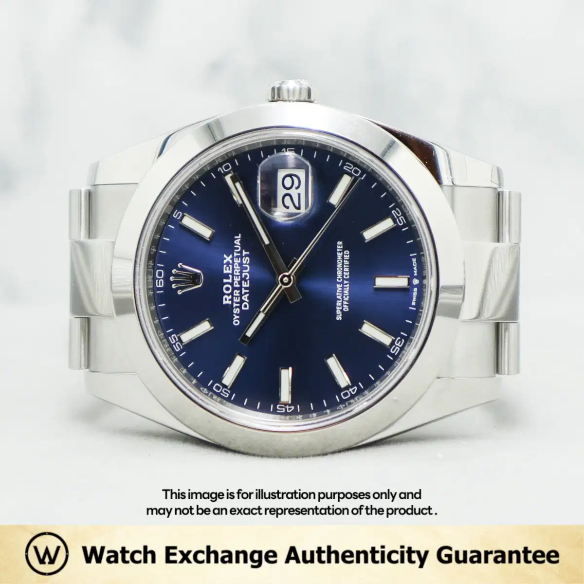 Rolex Datejust 126300 Blue Singapore | Watchbook