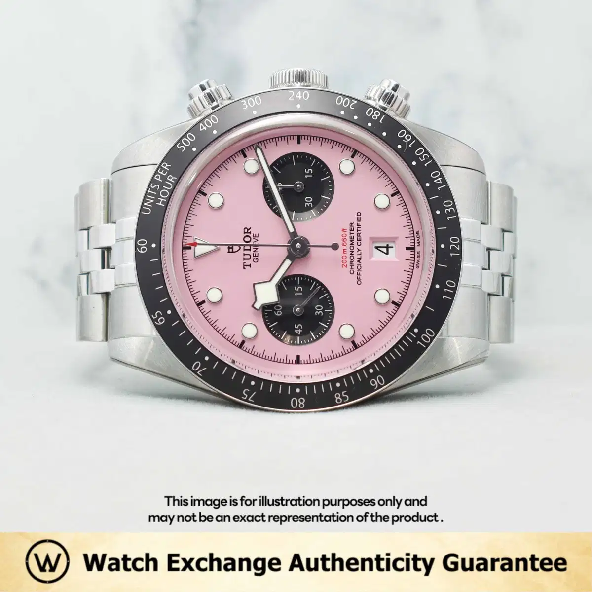Tudor Black Bay Chrono Inter Miami 79360N Pink Singapore | Watchbook