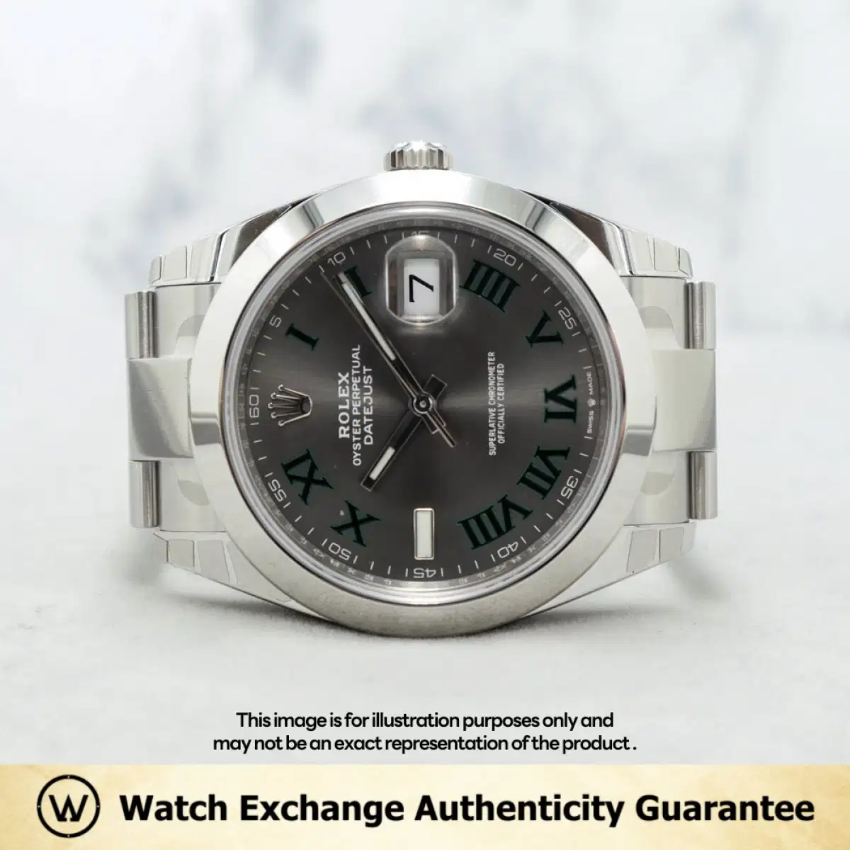 Rolex Datejust 126300 Wimbledon Singapore | Watchbook