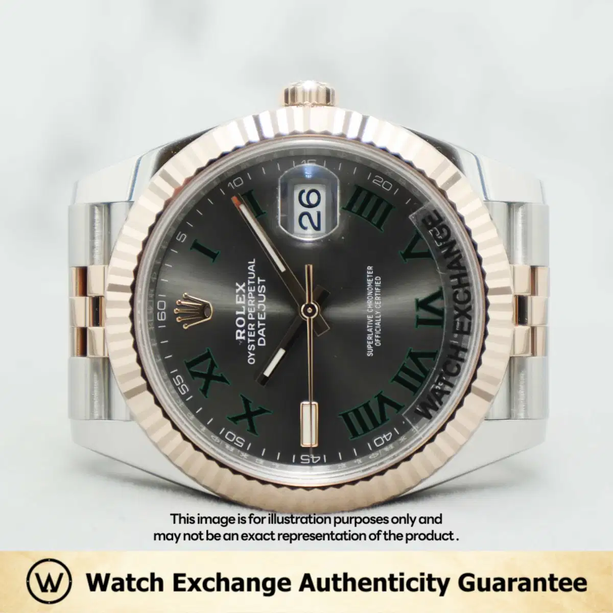 Rolex Datejust 126331 Wimbledon Rolex Wimbledon Ref 126331
