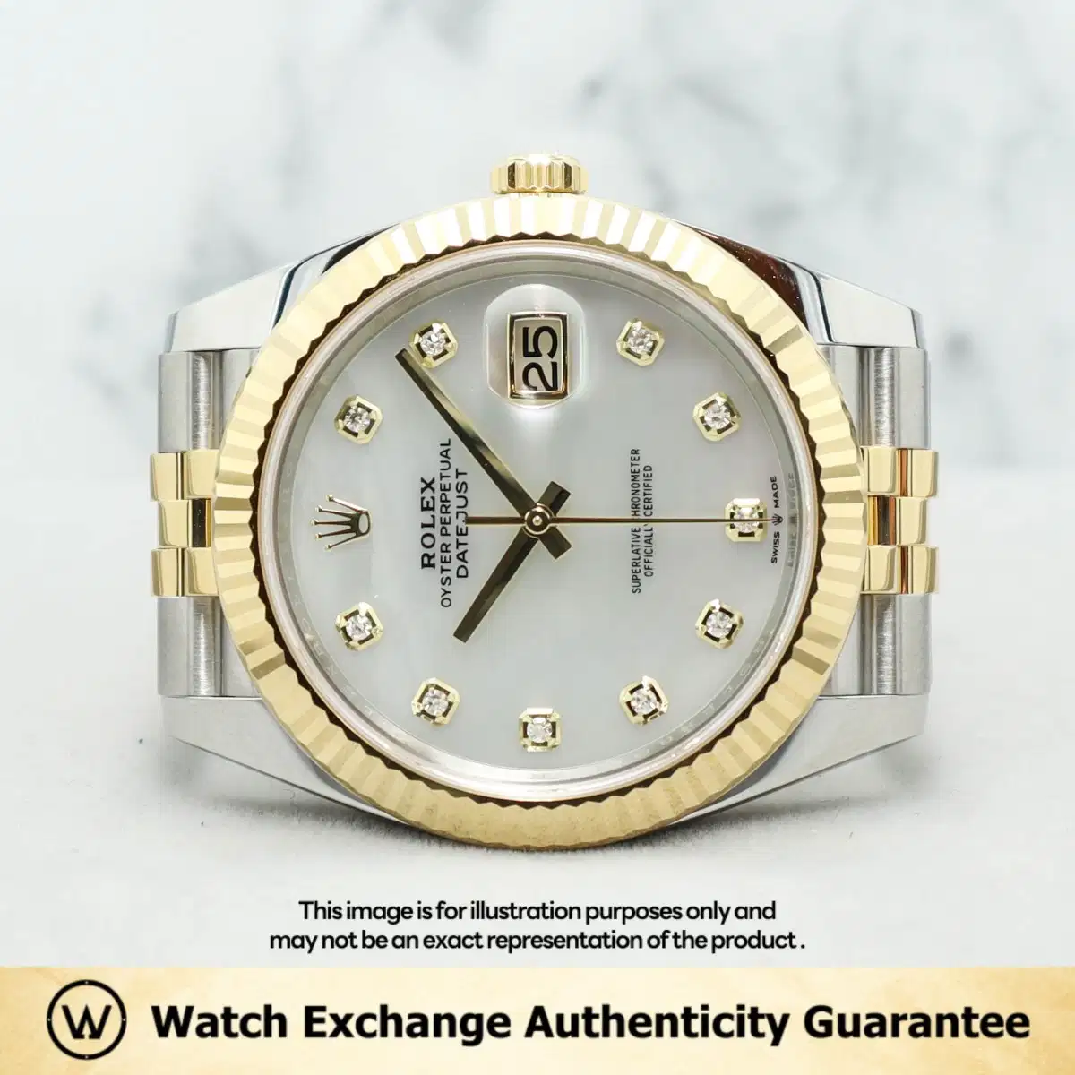 Rolex Datejust 126333 Mother of Pearl MOP w 10 Points Diamond Singapore ...