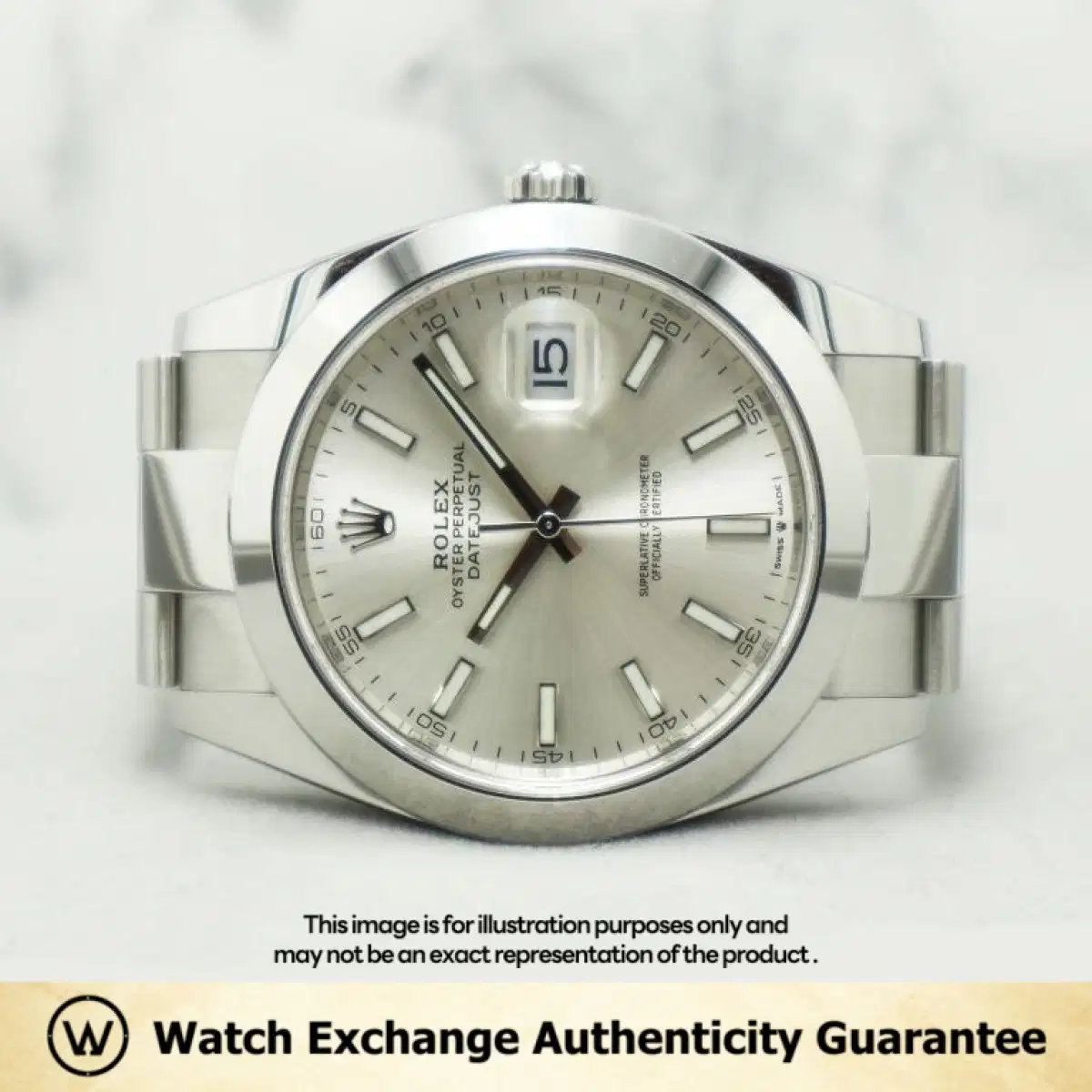 Rolex Datejust 126300 Silver Rolex Silver Ref 126300