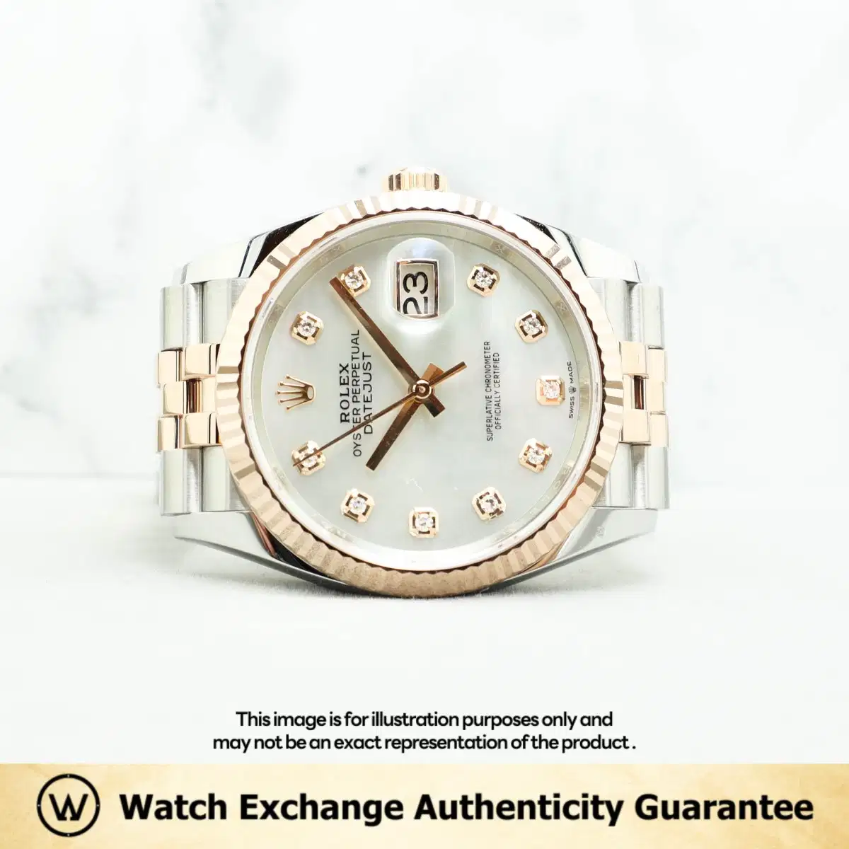 Rolex Datejust 126231 MOP w 10 Points Diamond Rolex MOP w 10 Points ...