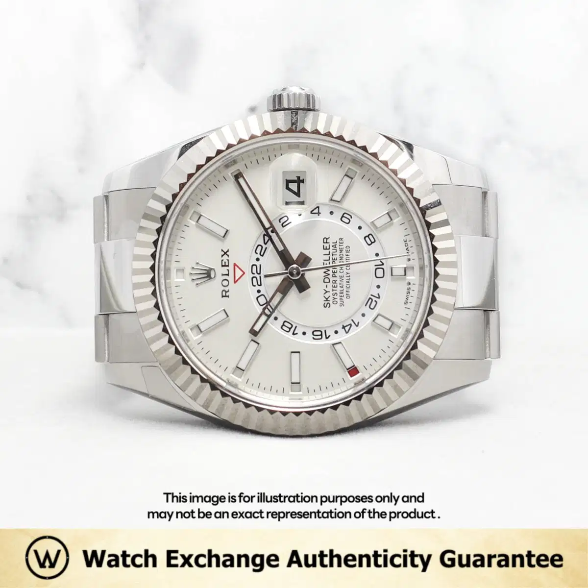 Rolex Sky Dweller 336934 White Rolex White Ref 336934