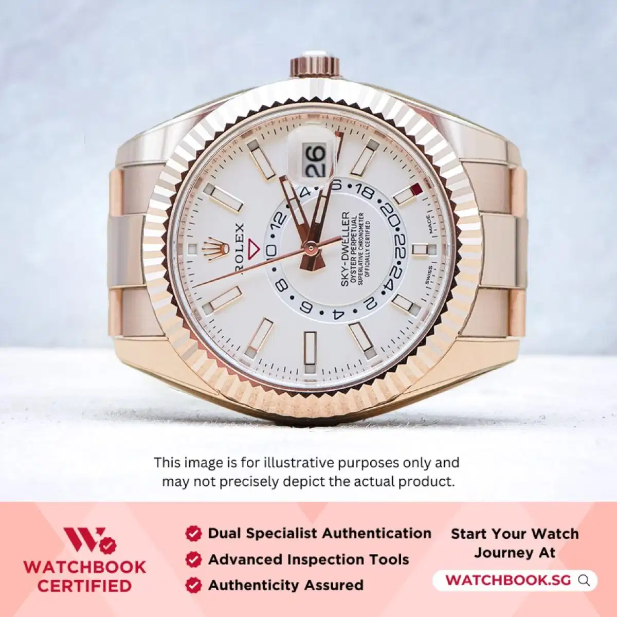 Rolex Sky Dweller 326935 White Rolex White Ref 326935